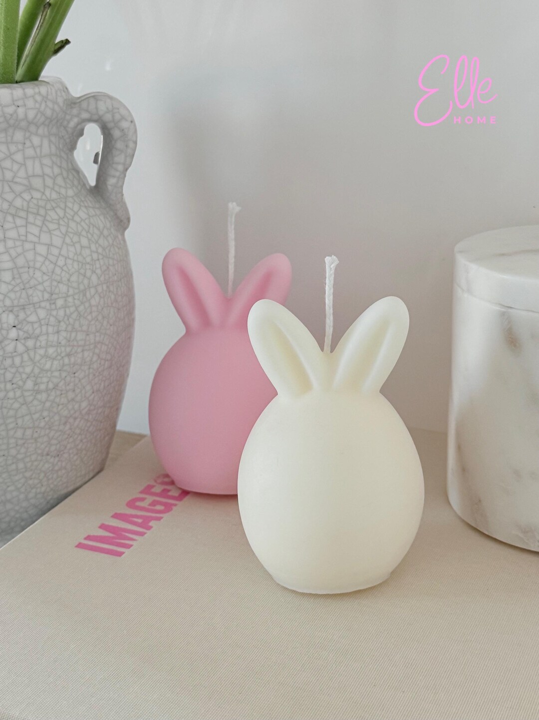 Easter Bunny Egg Candle - Soy Wax Candle - Easter Gift - Scented Candle ...