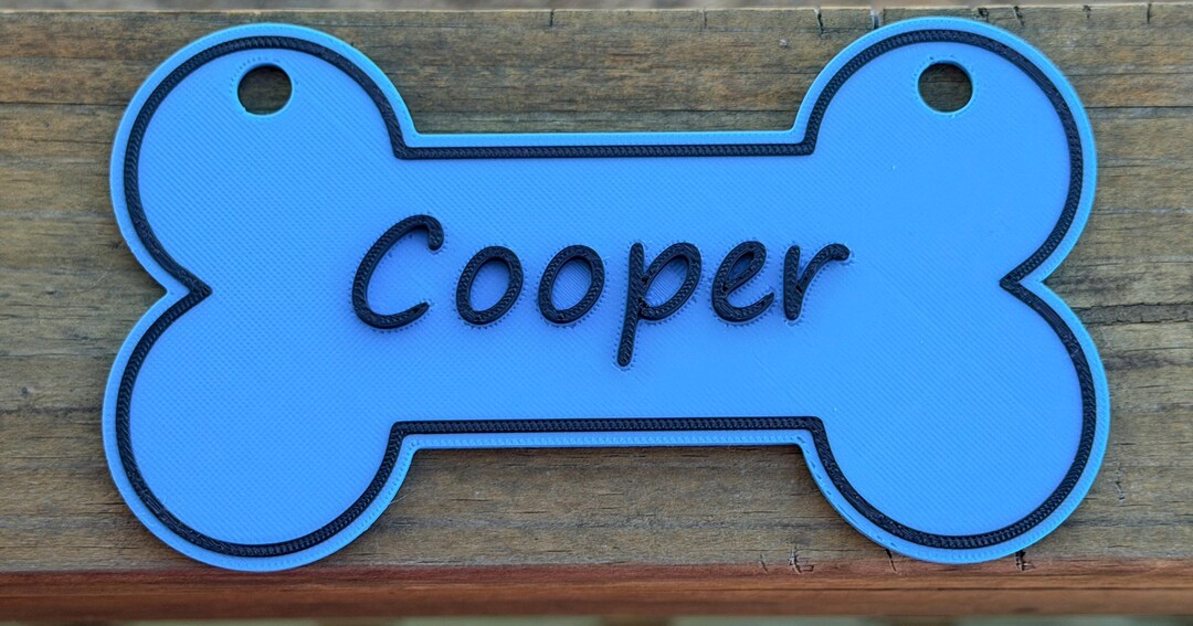 Personalized Dog Crate Name Tag - Etsy