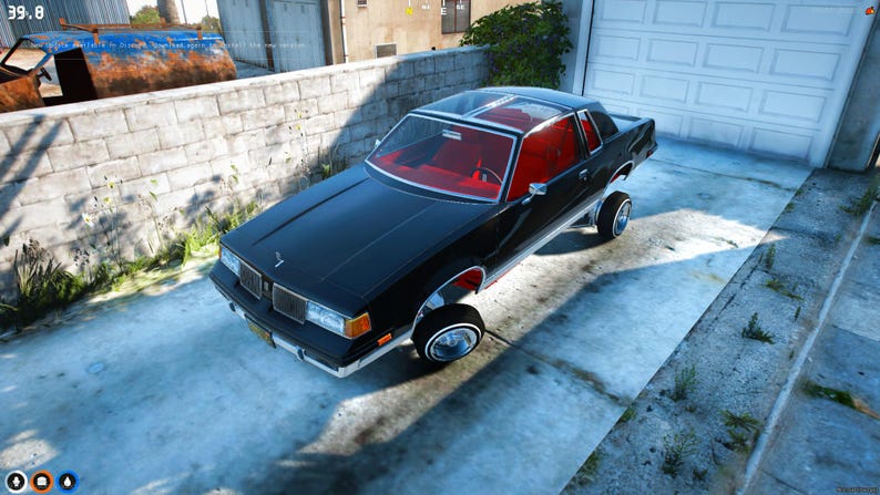 T-top Cutlass (cutty) | Custom Lowrider Mod for GTA 5 (fivem) - Etsy