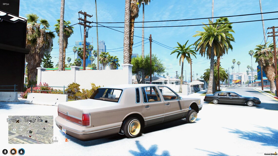 Square Towncar | Classic Lowrider Mod for GTA 5 (fivem) - Etsy
