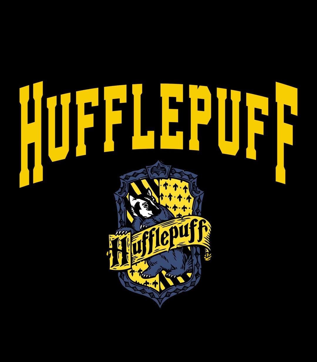 Hogwarts Hufflepuff PNG - Etsy