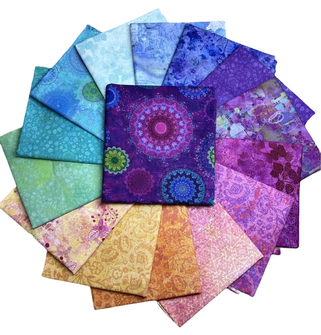 Zen Fabric - Half Yard Bundle by Sue Zipkin - 15 Pcs - Etsy