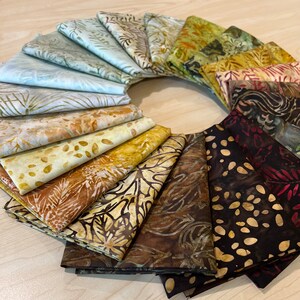 Autumn Trails and Celebrate Fall Batik Bundle From Robert - Etsy