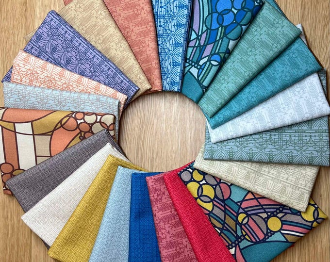 March Balloons - Fat Quarter Bundle - 21 Pieces - by Frank Lloyd Wright ...