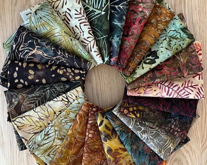 Autumn Trails and Celebrate Fall Batik Bundle From Robert - Etsy