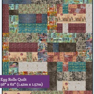 Live Out Loud and Eclectic Elements Kit With Egg Rolls Pattern - 12 Fat ...
