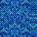 Dazzle Blue Allover in the Beginning Fabrics Sold by the 1/2 Yard Shipped as Continuous Yardage ...