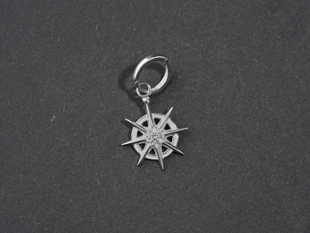 PREMIUM Fanmade Baldur's Gate 3 Gale’s Earring, Handmade Silver 950 ...