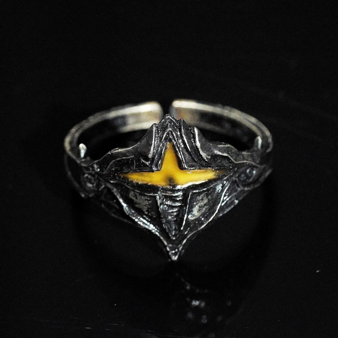 EXCLUSIVE Handmade Calamity - Dark Souls Ring, 950 Silver Rings ...