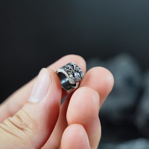 PREMIUM Clive Rosfield's Earring Hoop, Final Fantasy Xvi-inspired Black ...