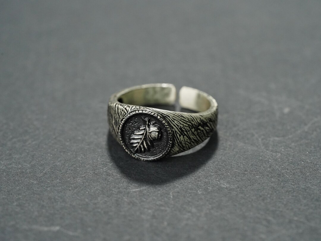 EXCLUSIVE Baldur's Gate 3 Halsin Custom 950 Silver Ring, Handmade RPG ...