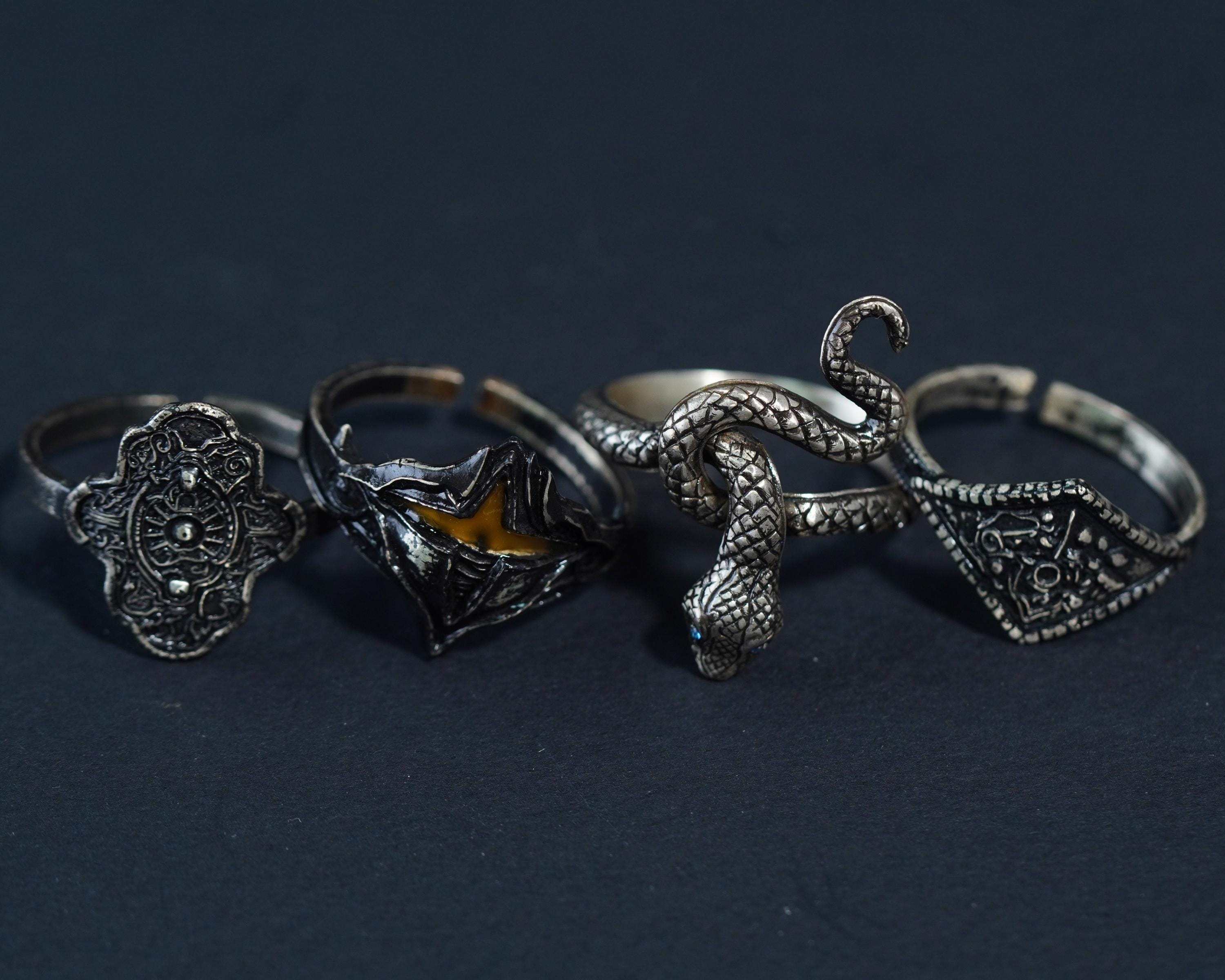 EXCLUSIVE Handmade Dark Souls Ring Collection, 950 Silver Rings ...