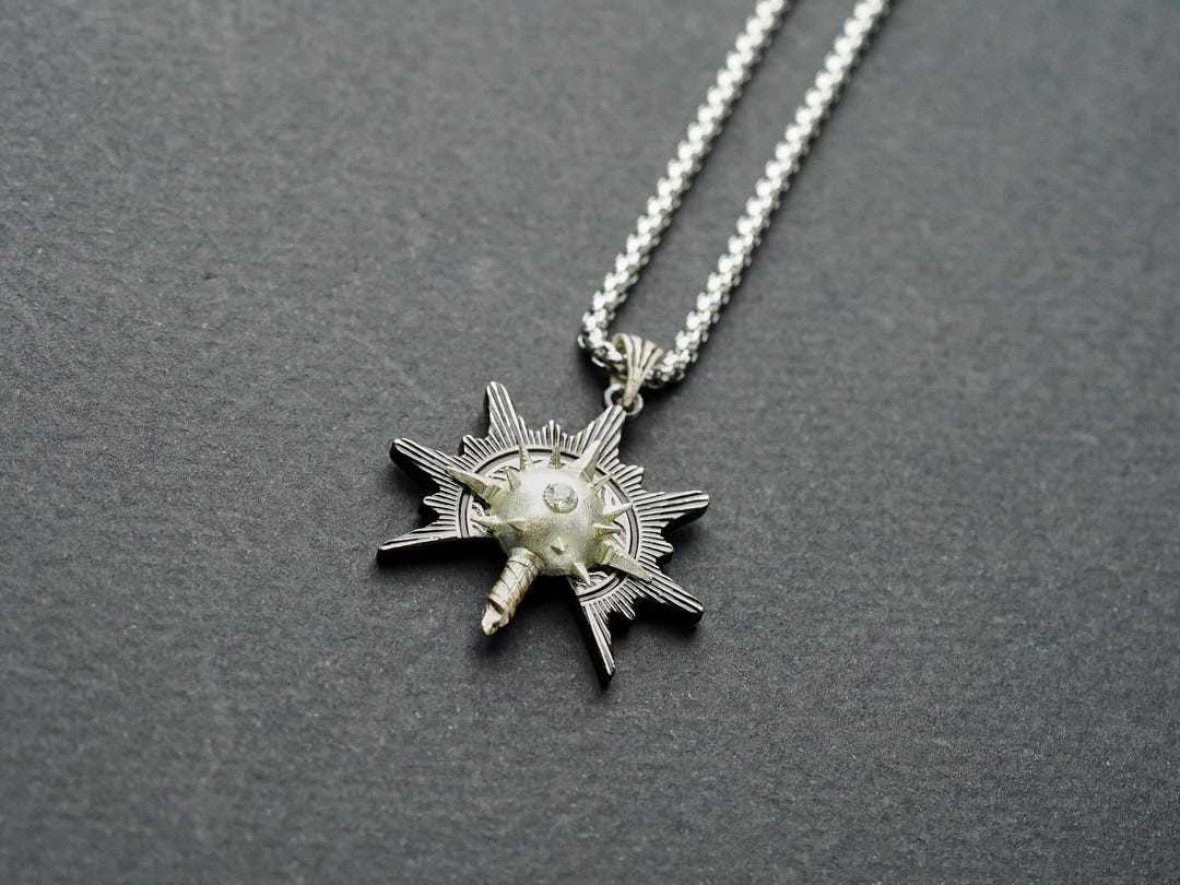 EXCLUSIVE Baldur's Gate 3 - Classes Badge Cleric Necklace, Handmade ...