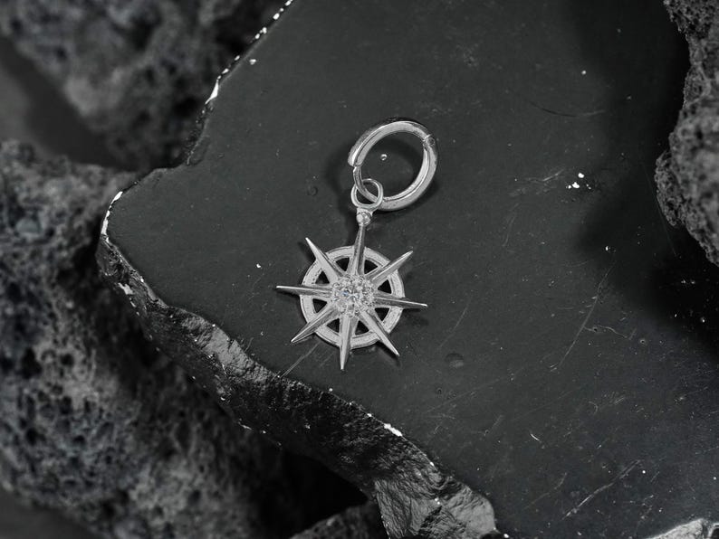 PREMIUM Fanmade Baldur's Gate 3 Gale’s Earring, Handmade Silver 950 ...