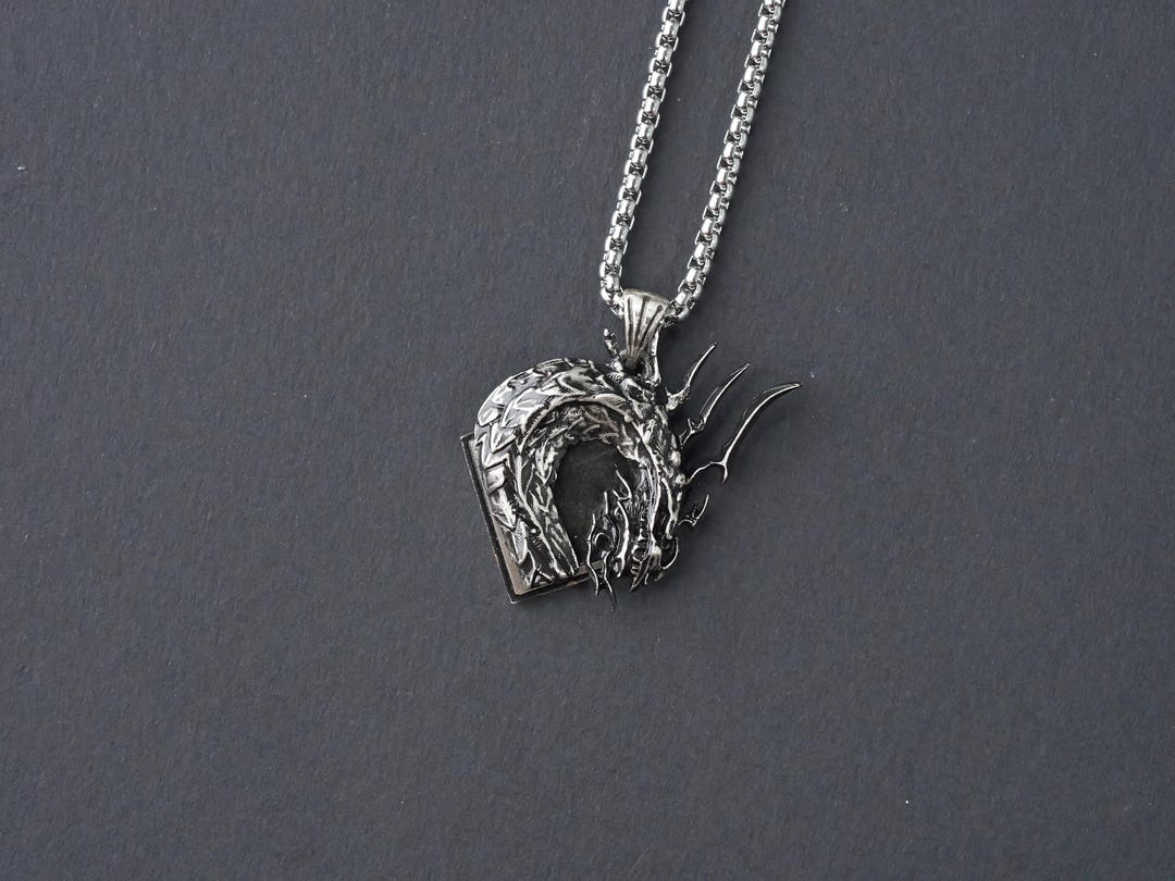 EXCLUSIVE Handmade Silver Eikons Bahamut Necklace, Final Fantasy XVI ...