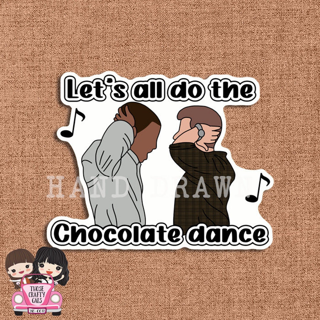 Psych Shawn and Gus Let's Do the Chocolate Dance 3 - Etsy