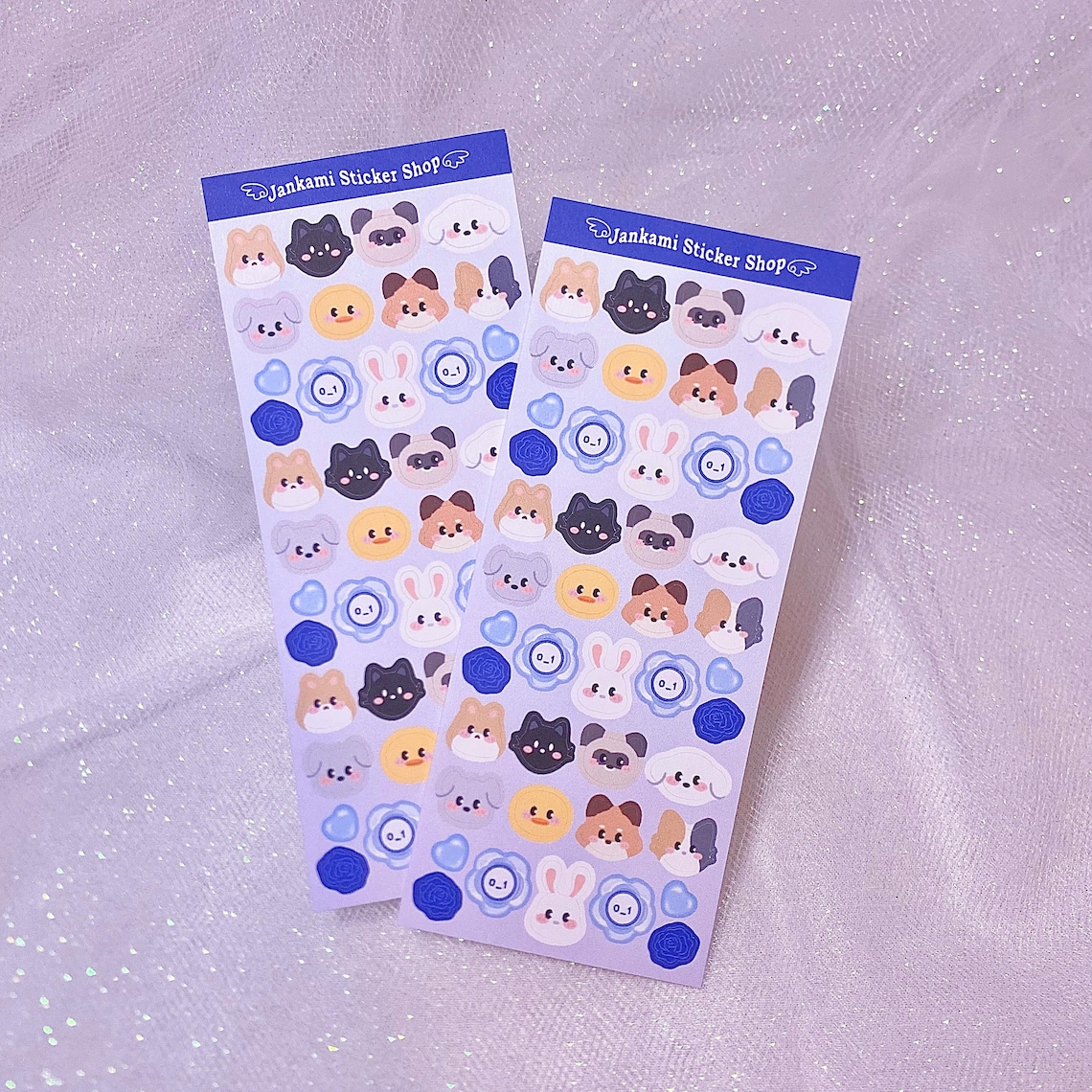 ZB1 Mini Animals Sticker Sheet zerobaseone, for Polcos, Kpop Journal ...