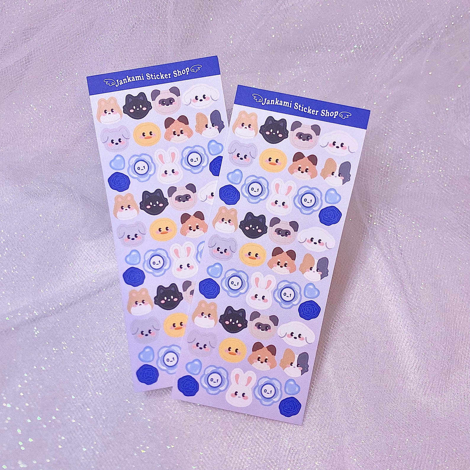 ZB1 Mini Animals Sticker Sheet zerobaseone, for Polcos, Kpop Journal ...