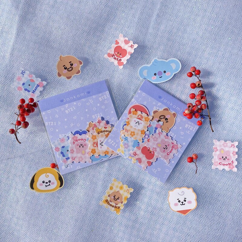 Bt21 Sticker - Etsy
