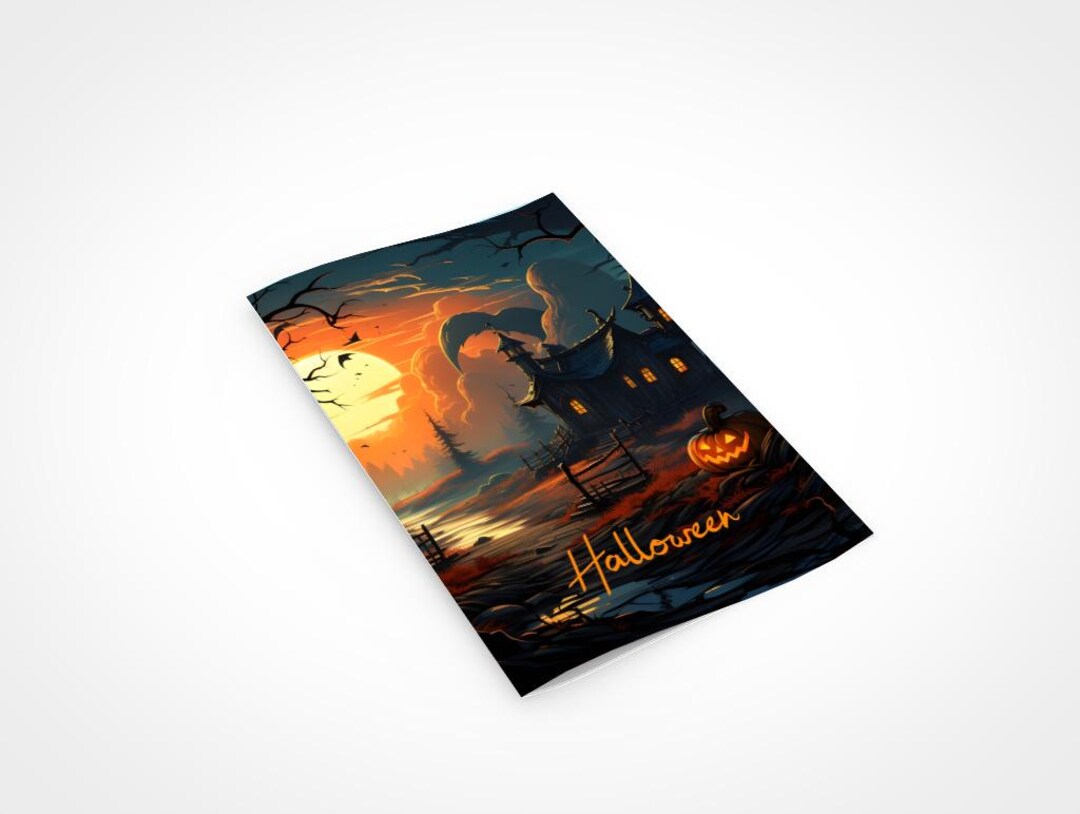 Handmade Halloween Card | Spooky Greeting Card for Friends & Family ...