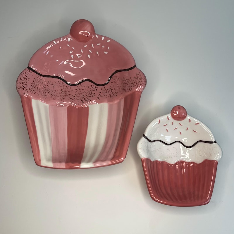 Ceramic Cupcake Bowl - Etsy
