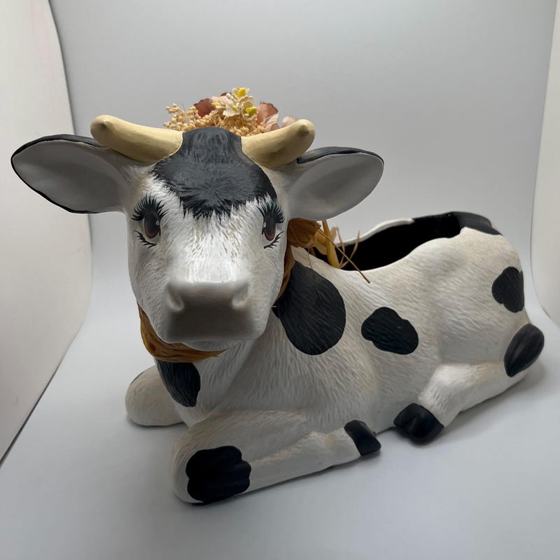 Cow Planter - Etsy