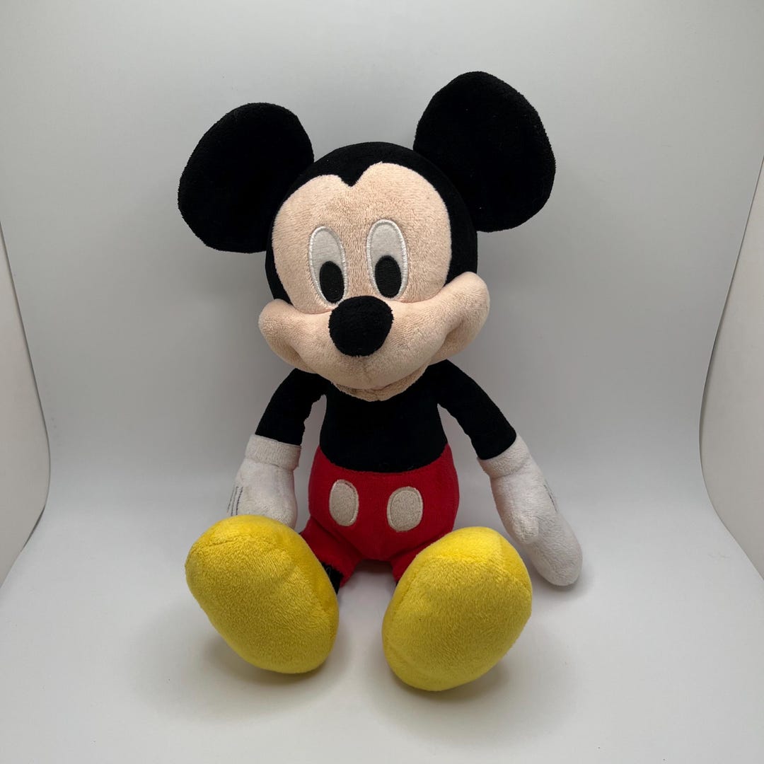 Disney Mickey Mouse Plush / Stuffie 12” - Etsy