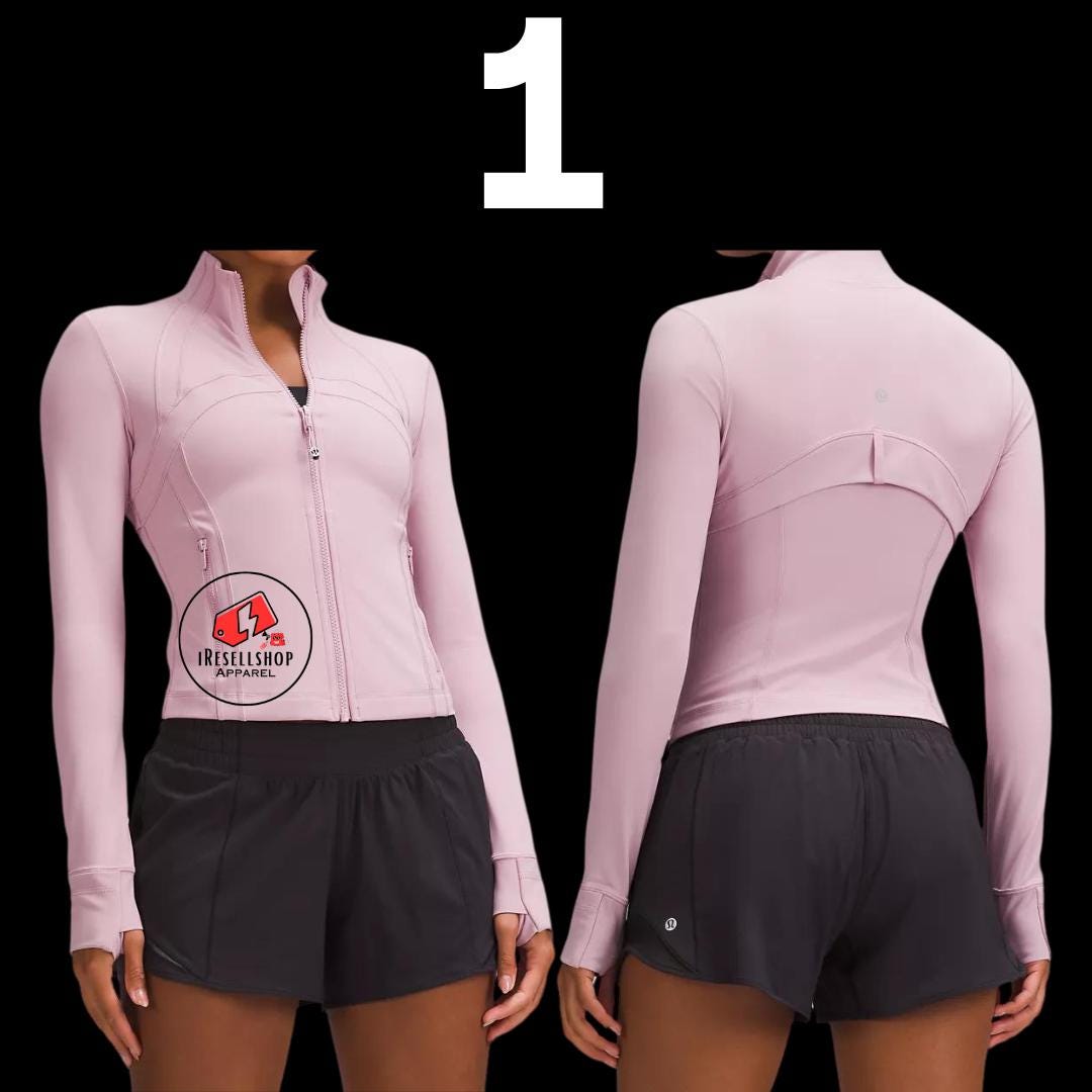 Lulu Aligned Cropped Jacket Soft and Stretchy Activewear - Etsy