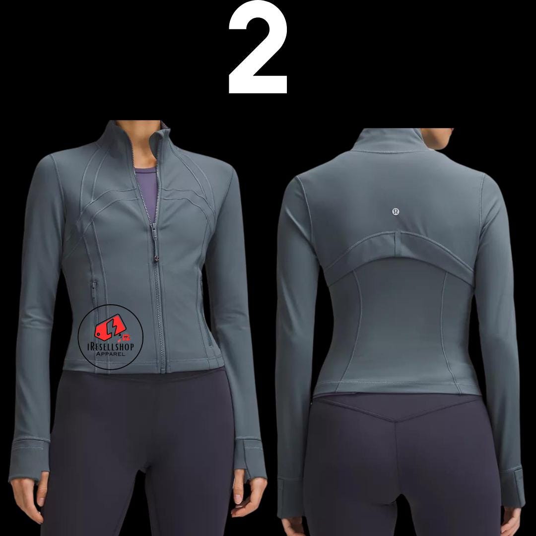 Lulu Aligned Cropped Jacket Soft and Stretchy Activewear - Etsy