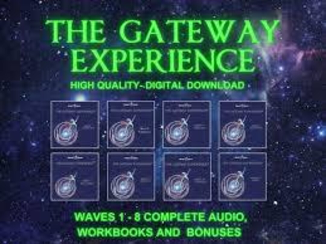 Hemi Sync the Gateway Experience Gateway 1-8 Plus Bonus Files - Etsy