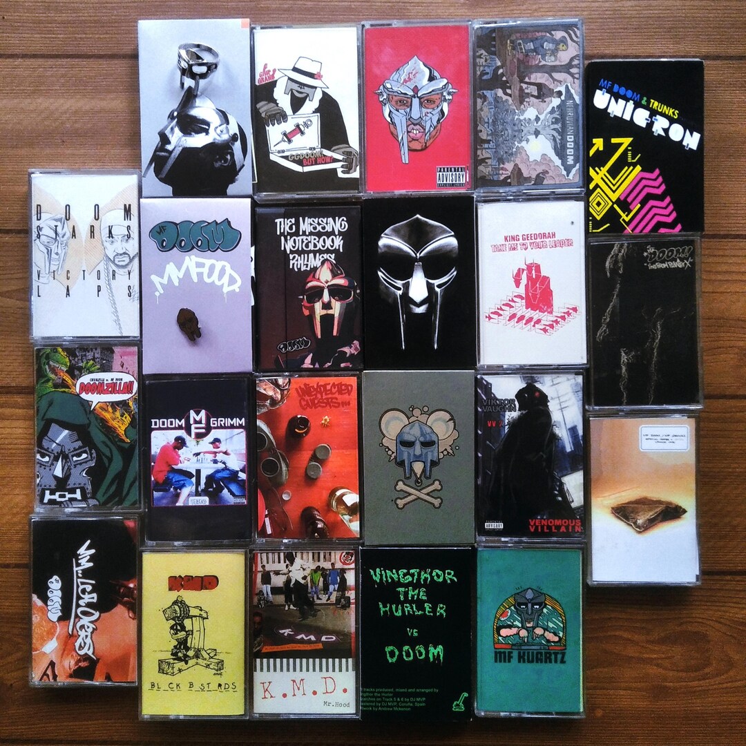 22 Pcs MF Doom Album Lot Discography Cassette Tape - Etsy