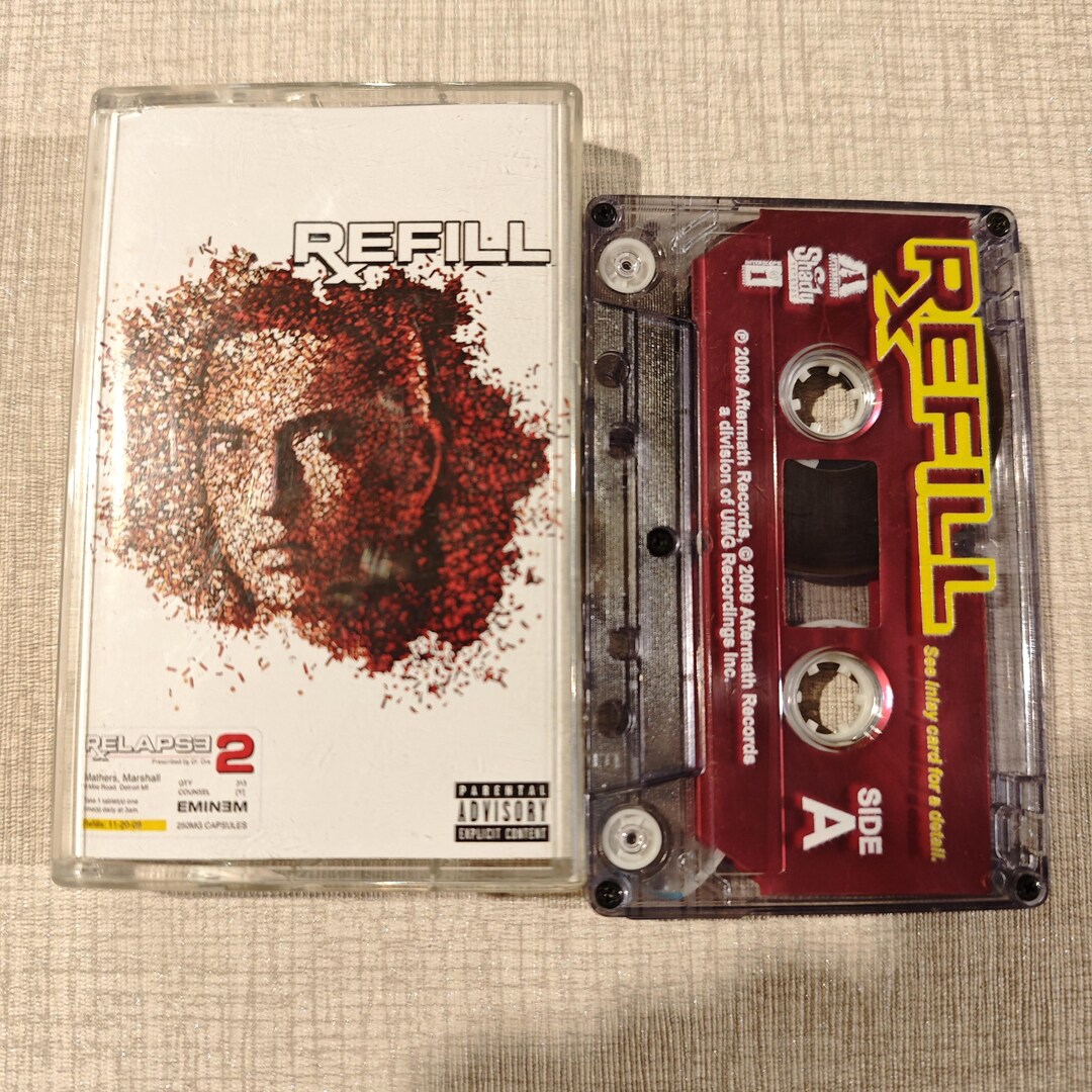 Refill by Eminem Cassette Tape - Etsy