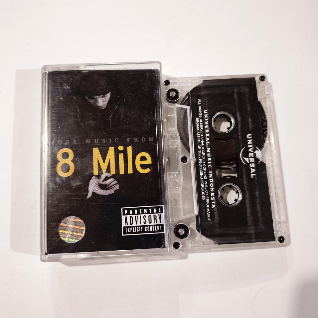 More Music From 8 Mile by Eminem Cassette Tape Indonesia Official ...