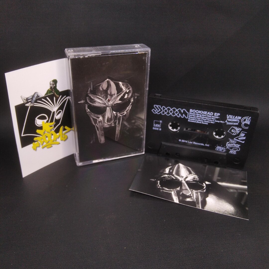 JJ Doom Bookhead EP MF Doom Cassette Tape - Etsy