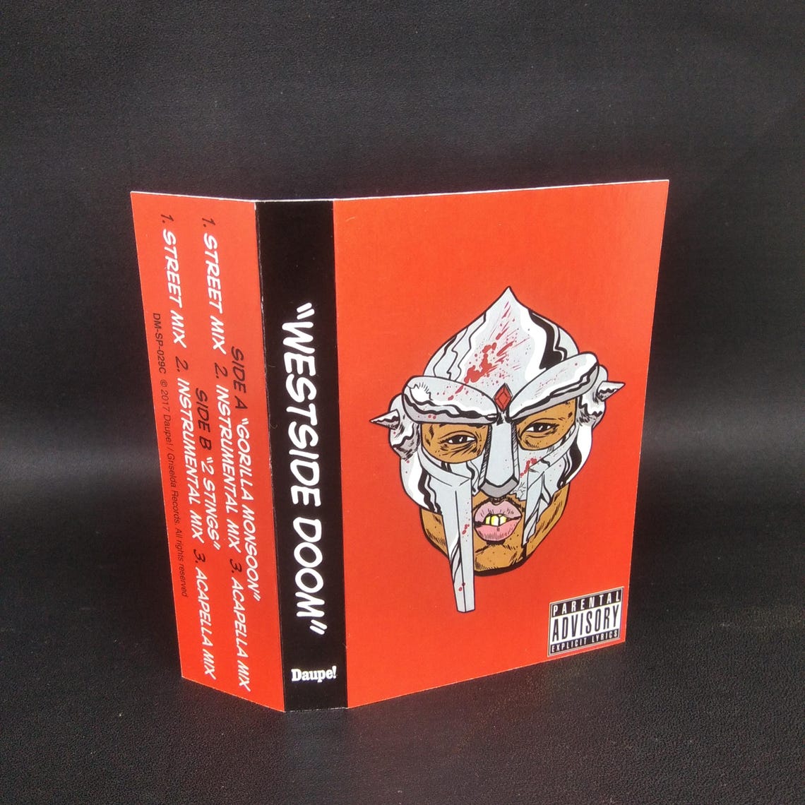Westside Doom by Westside Gunn MF Doom Cassette Tape - Etsy