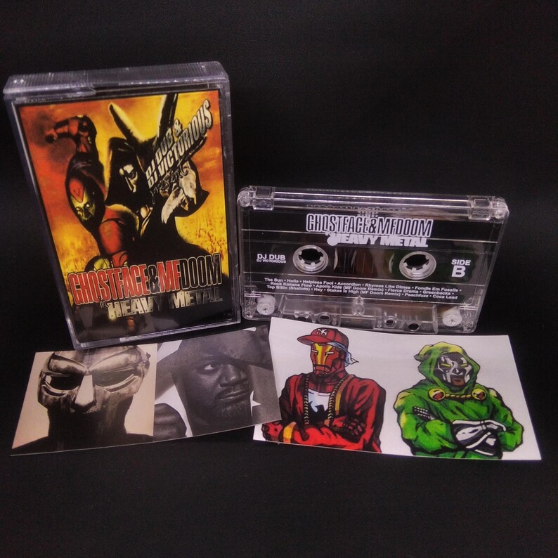 Ghostface Doom Heavy Metal MF Doom Cassette Tape - Etsy