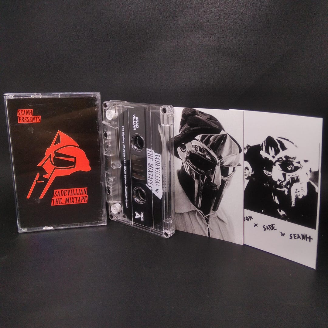 Sadevillian the Mixtape MF Doom Cassette Tape - Etsy