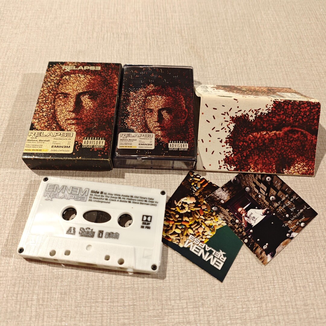 Relapse by Eminem Cassette Tape - Etsy