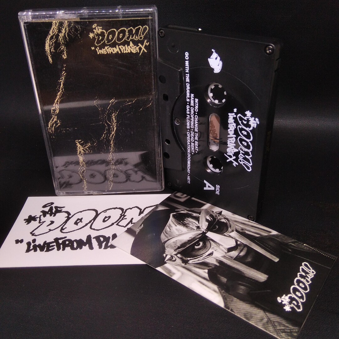 Live From Planet X MF Doom Cassette Tape - Etsy
