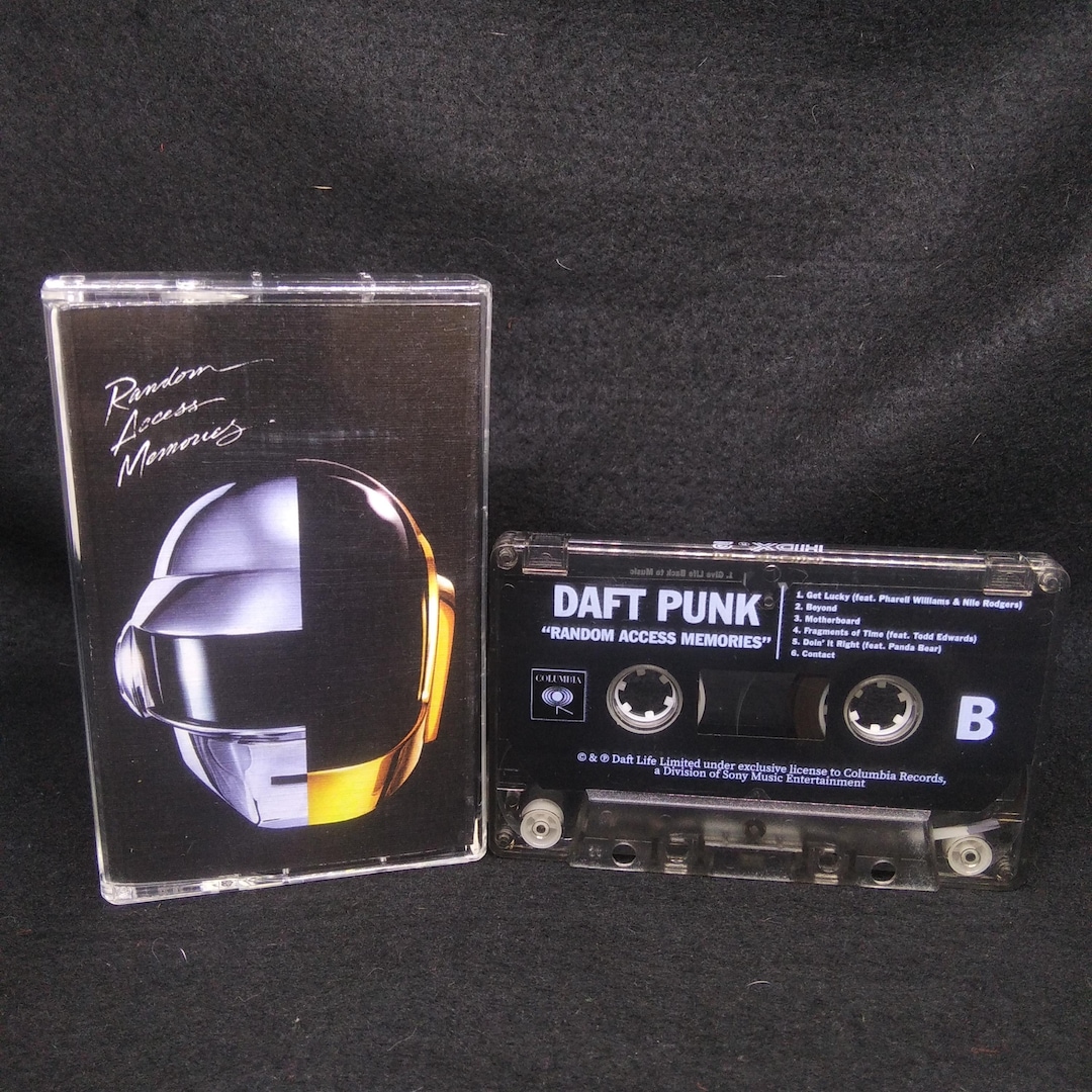 Random Access Memories by Daft Punk Cassette Tape - Etsy