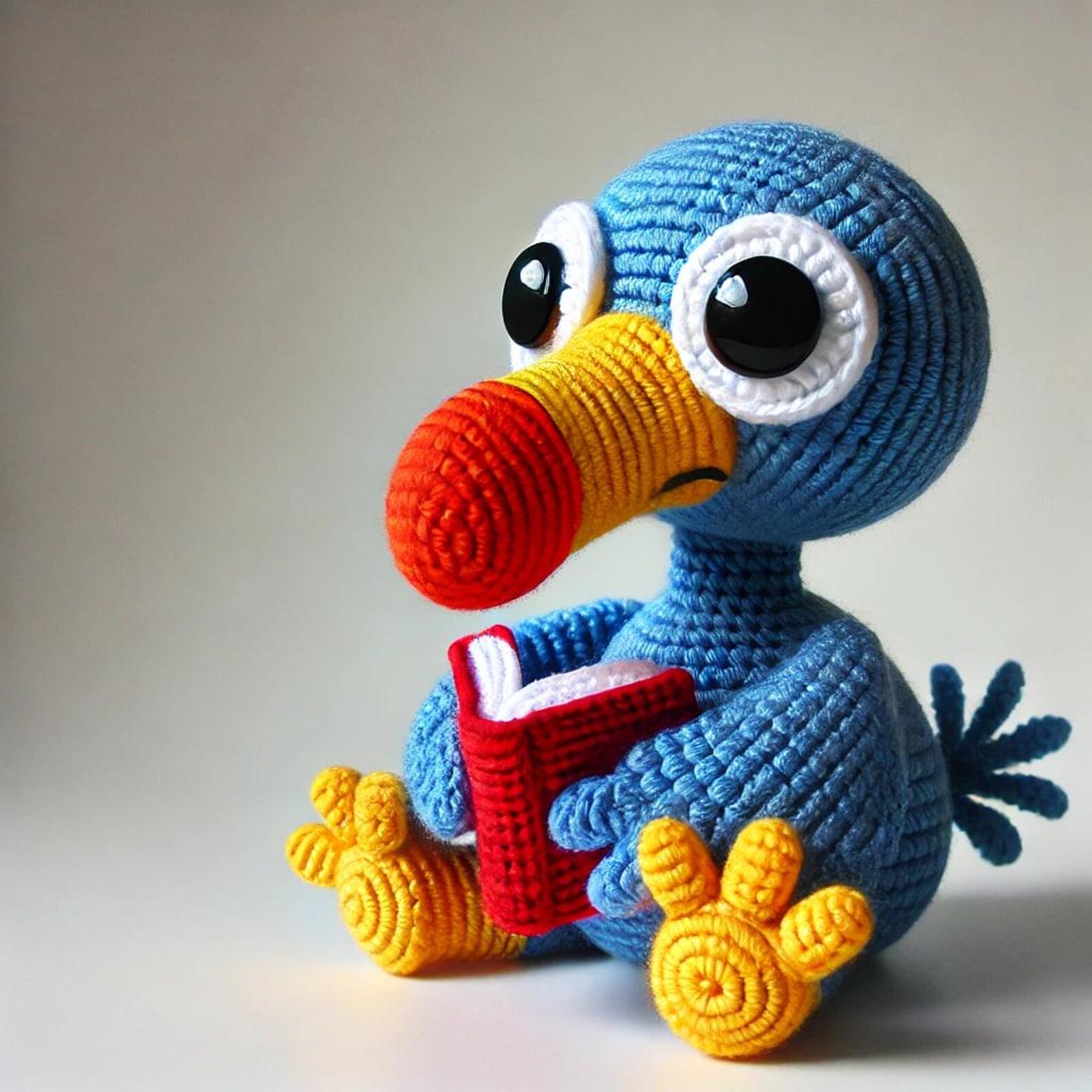 Didi the Dodo Crochet Pattern Cute and Colorful Dodo Bird Plush Toy - Etsy
