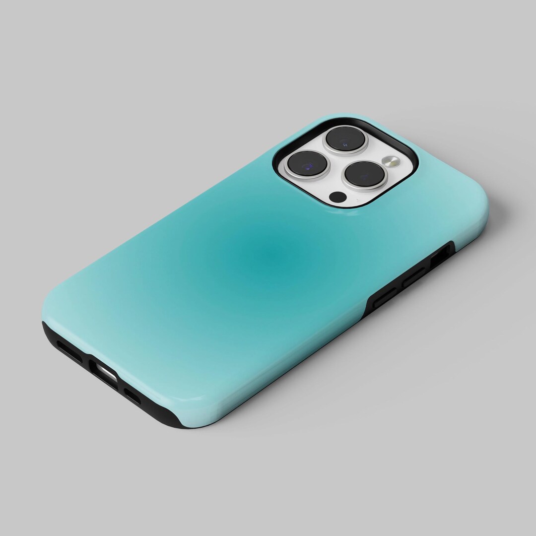 Green Gradient Case Aesthetic Mint Green Aura TOUGH Cover for iPhone 16 ...