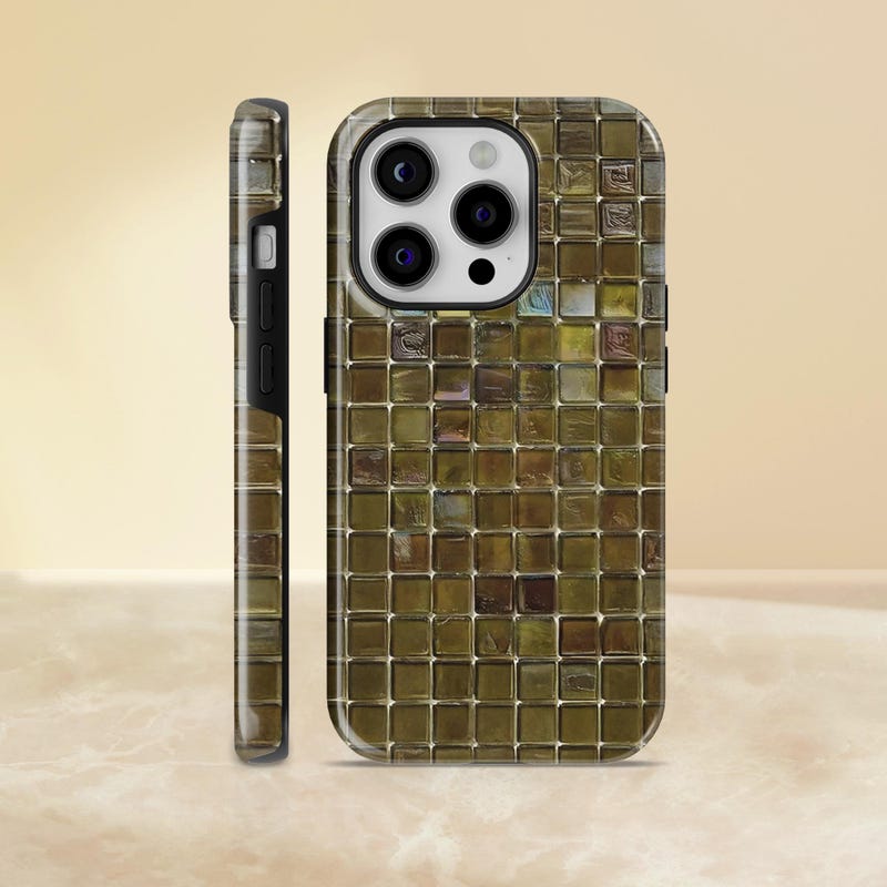 Mediterranean Green Tile - Etsy