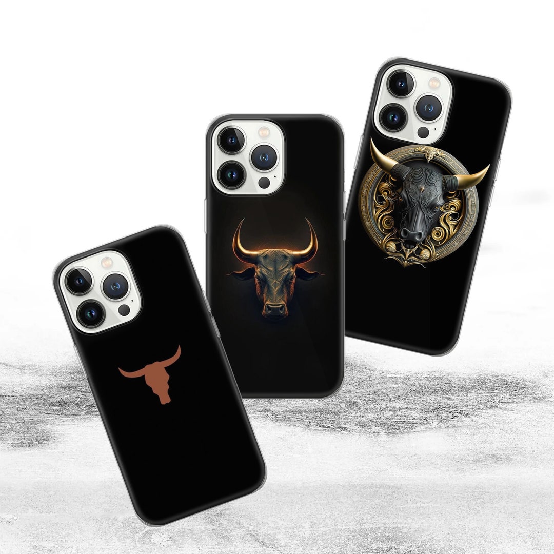 Taurus Zodiac Phone Case Earth Sign Bull Cover for iPhone 16 15 14 13 ...