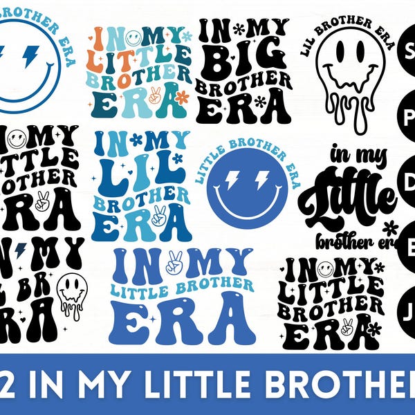 Little Brother Svg - Etsy