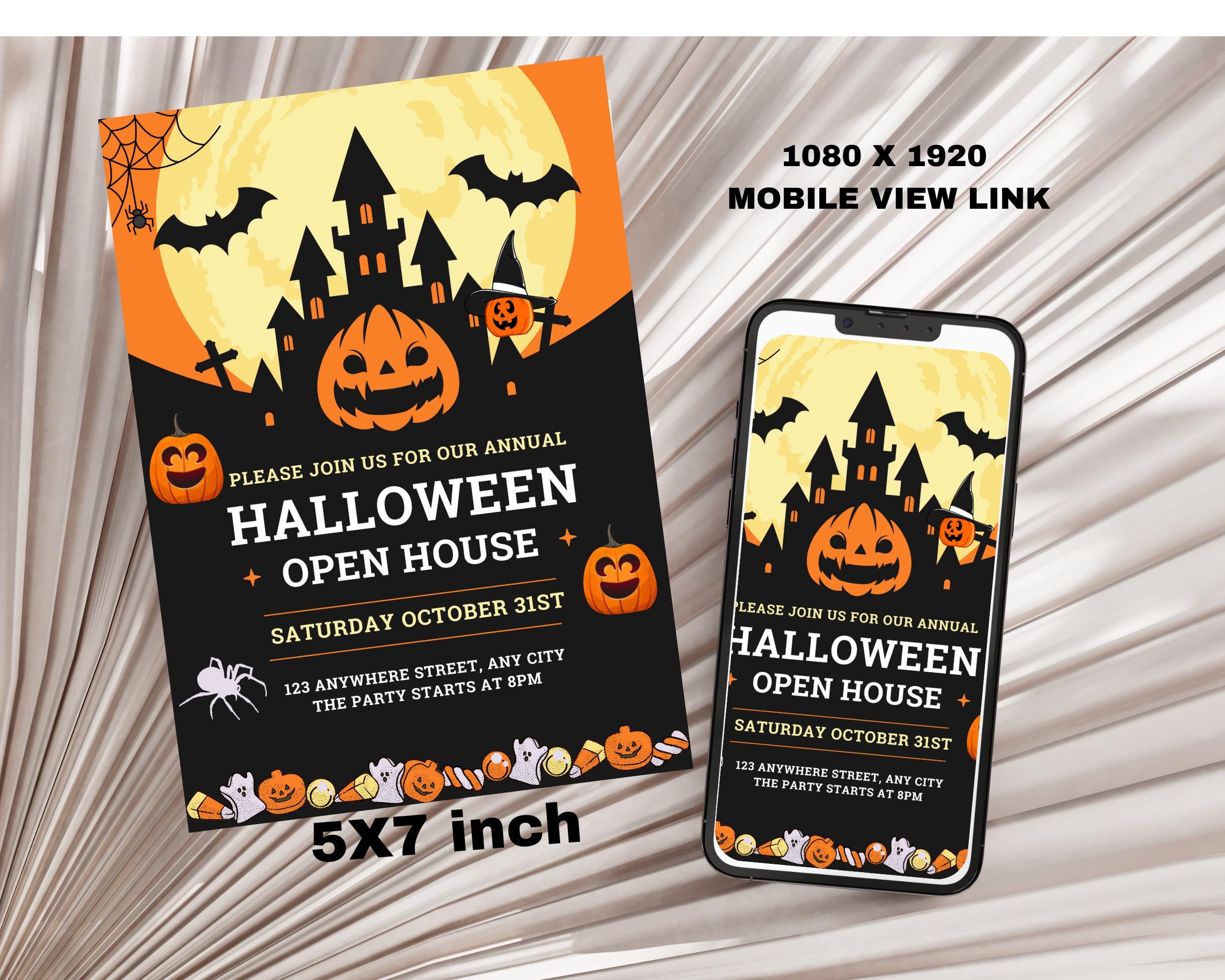 Halloween Open House Invitation, Personalized Halloween Real Estate Shirt, Real Estate Halloween ...
