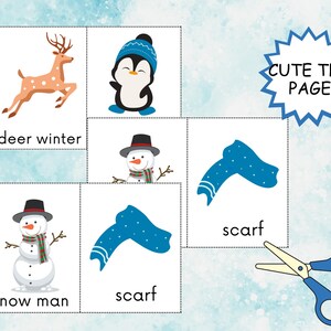 Digital Winter Bingo Game, Family Game Night, Winter Bingo Card ...