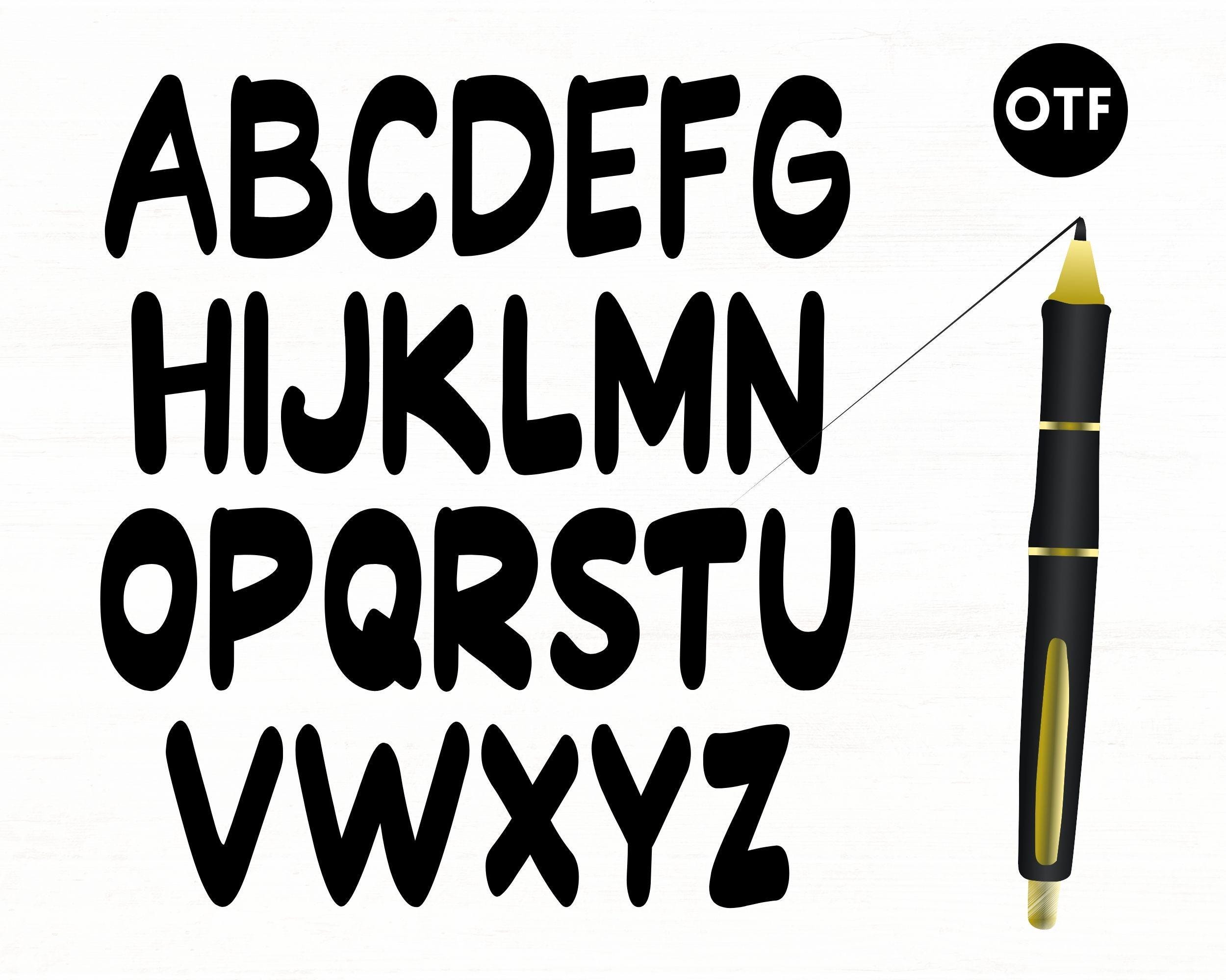 Sharper Marker Pen Font, Sharpie Font Svg, Sharpie Font Png, Marker Pen ...