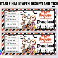 Haunted House Surprise Reveal Ticket, Halloween Experience Gift for ...