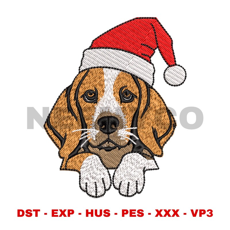 Beagle Embroidery - Etsy